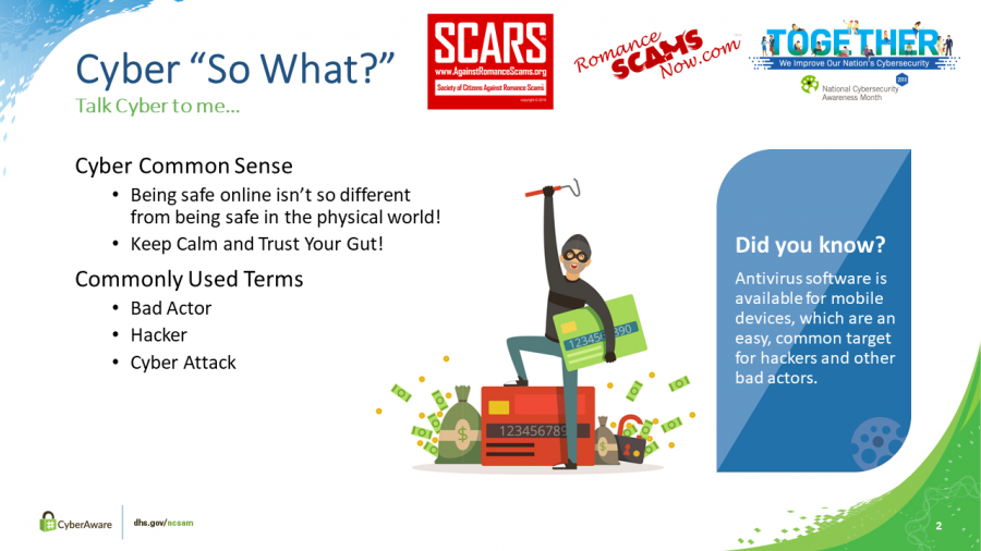 National Cyber Security Awareness Month - October 2018