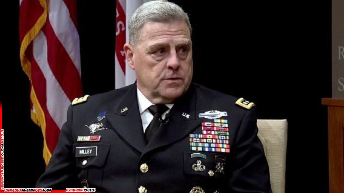 Stolen Face / Stolen Identity - Army General Mark Milley: Do You Know Him?