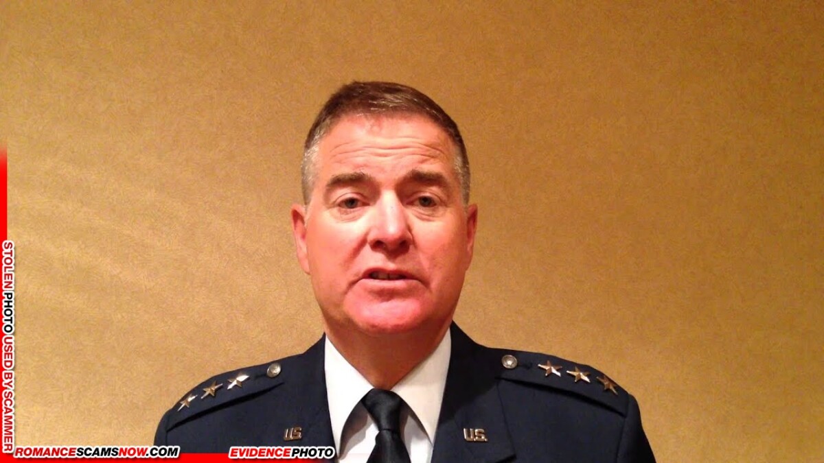 Major General Michael Dubie: Do You Know Him? Another Stolen Face ...