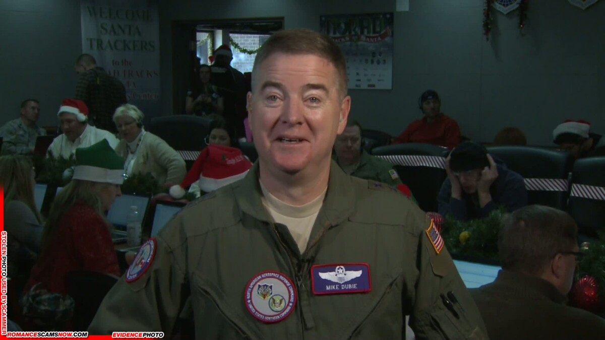 Major General Michael Dubie: Do You Know Him? Another Stolen Face ...