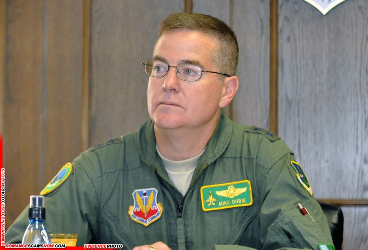 Major General Michael Dubie: Do You Know Him? Another Stolen Face ...