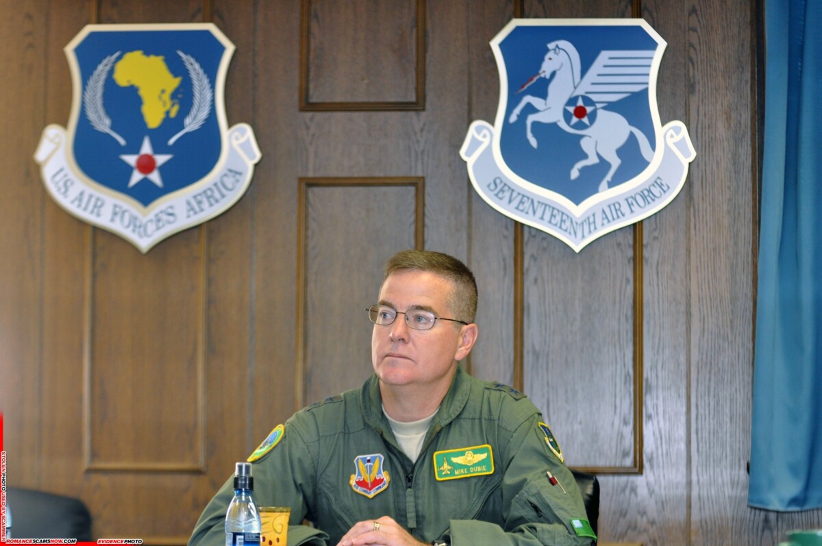 Major General Michael Dubie: Do You Know Him? Another Stolen Face ...