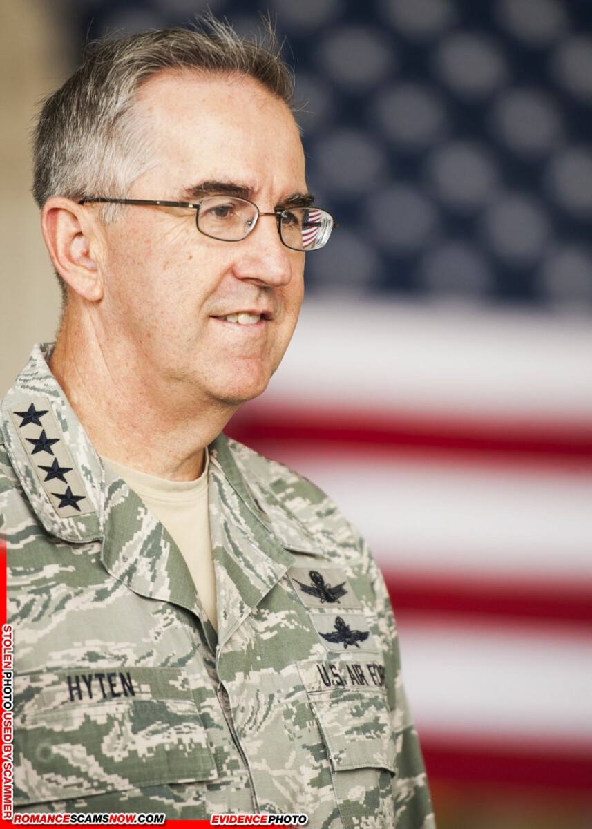 General John Hyten : Another Stolen Face / Stolen Identity