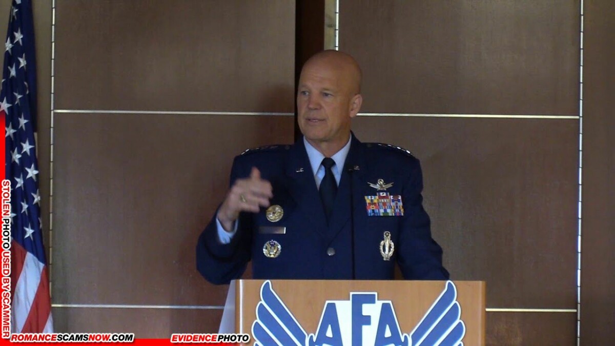 General John W "Jay" Raymond: Do You Know Him? Another Stolen Face ...