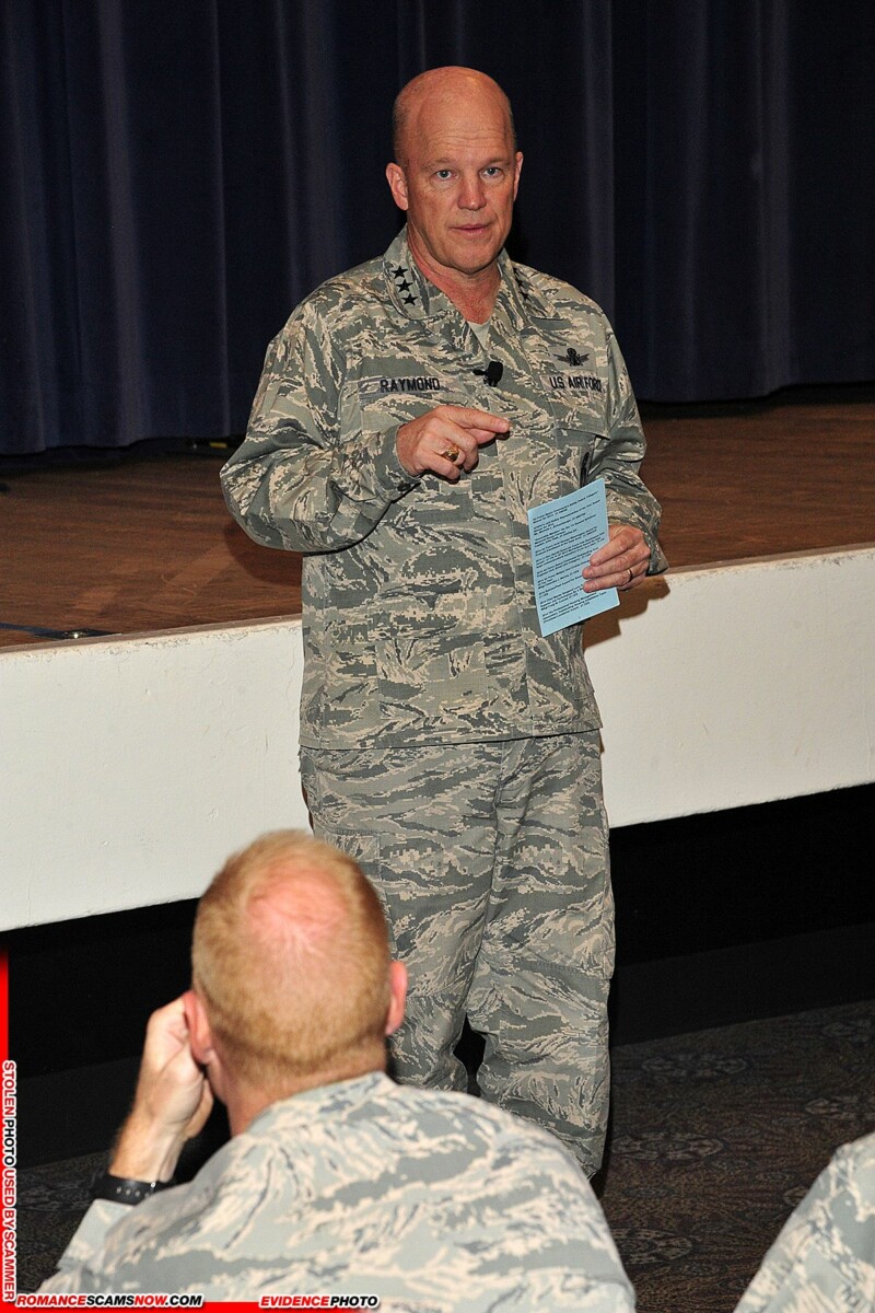 General John W "Jay" Raymond: Do You Know Him? Another Stolen Face ...