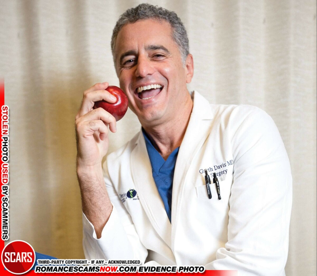 Dr. Garth P. Davis - Another Stolen Identity Used To Scam Women