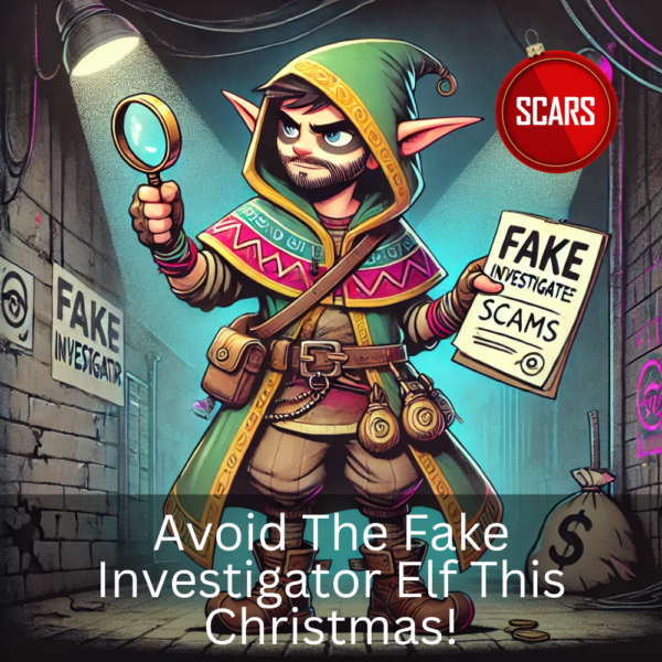 SCARS Institute Christmas 2024 Scammer Elves Identification Guide